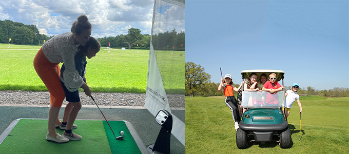 TrackMan Driving Range and Sim Bays at Rudding Park Golf Club